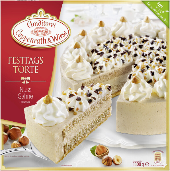 Conditorei Coppenrath & Wiese Festtagstorte Nuss-Sahne - Preisvergleich
